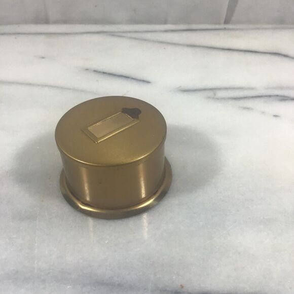 Accents | Vintage Solid Brass Stamp Roll Dispenser Desktop Office ...
